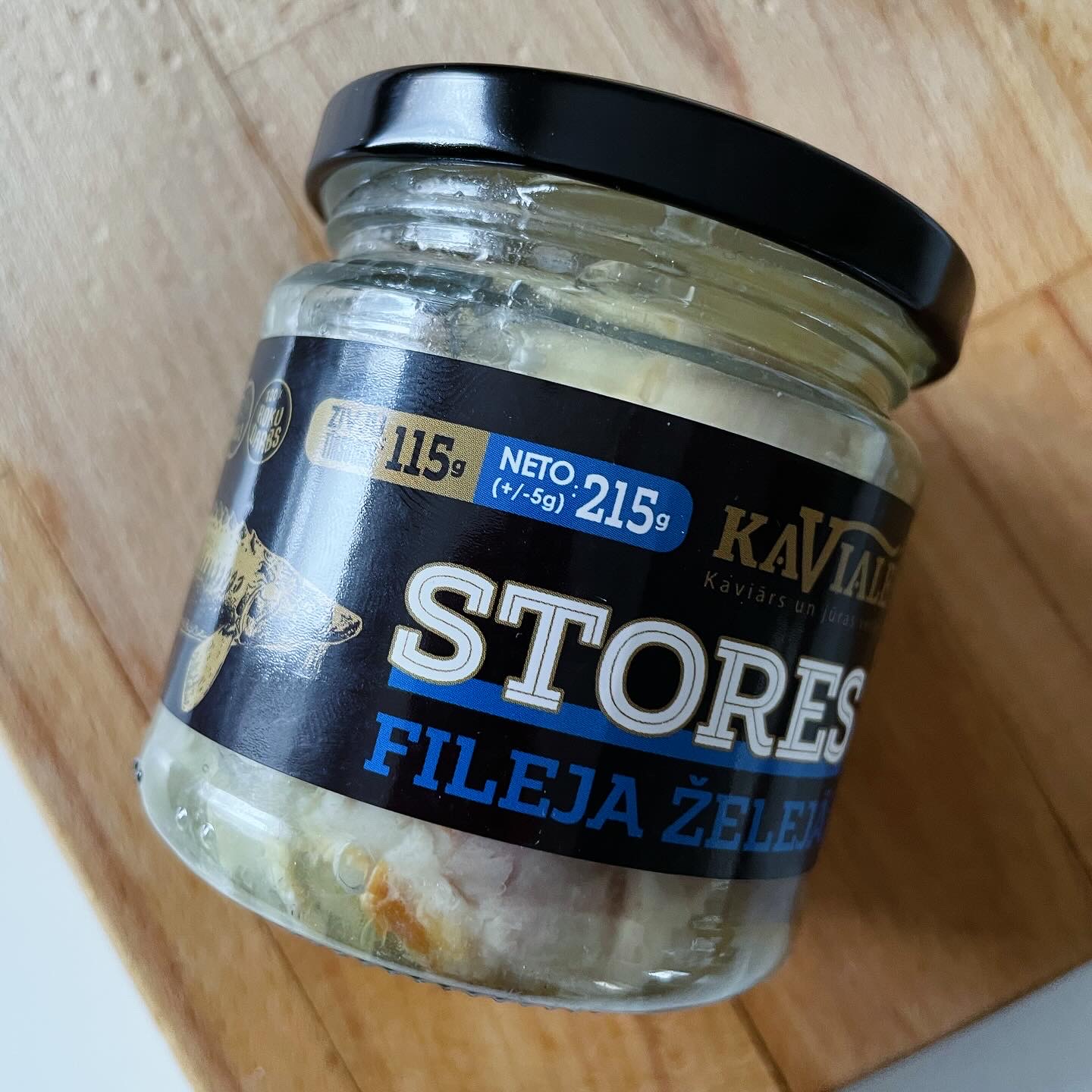 Stores cepta fileja želejā, 215gr - True Ideal Product Latvia