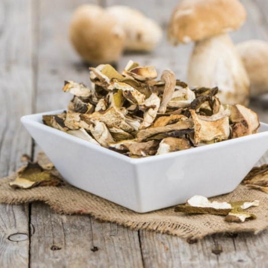 Sabarot kaltētas baravikas, 40g - True Ideal Product Latvia
